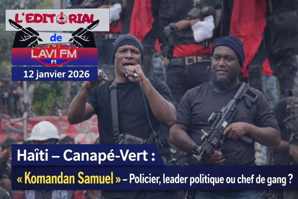 Haïti — Canapé-Vert : « Komandan Samuel » — Policier, leader politique ...